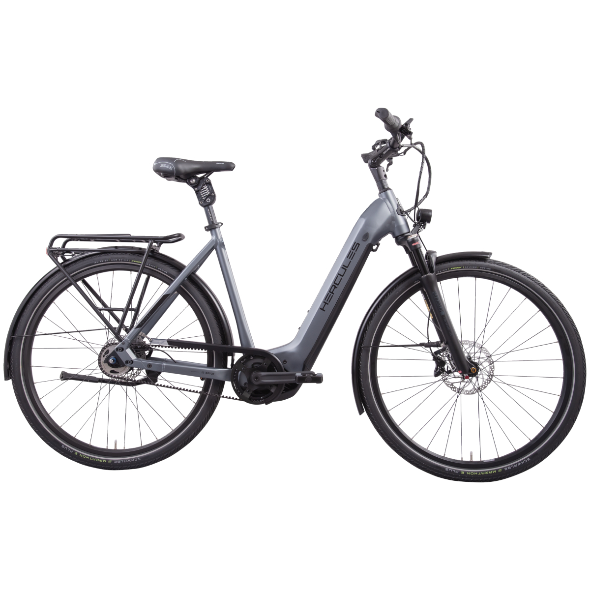 Hercules E-Bike Elektrofahrrad Futura HD I-F5 anthracite-matt 28" WA ...