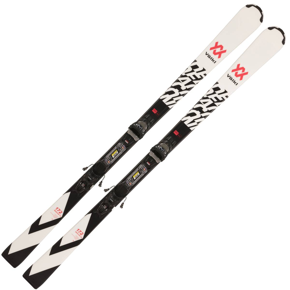 Völkl All-Mountain Ski DEACON 7.2 + FDT TP 10 weiß/schwarz/rot